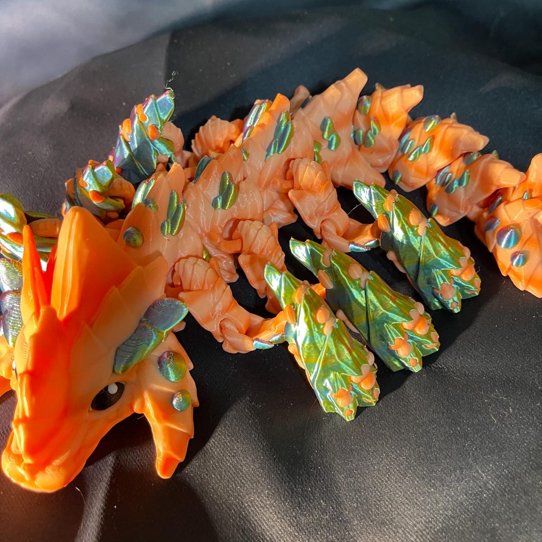 Articulated Flexi Baby Dune Striker Dragon 11 & 8 PLA Figure Gift 3D Printed - Etsy