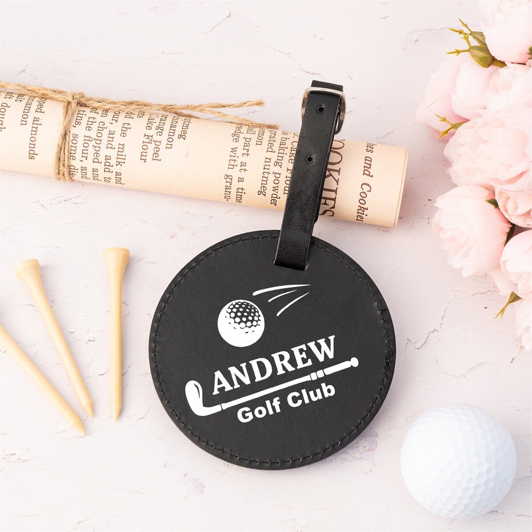 Golf Bag Tag, Personalized Golf Gifts for Men or Woman,custom Leather ...