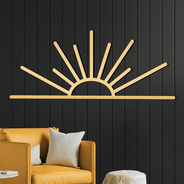 Metal Sun Wall Art - Etsy