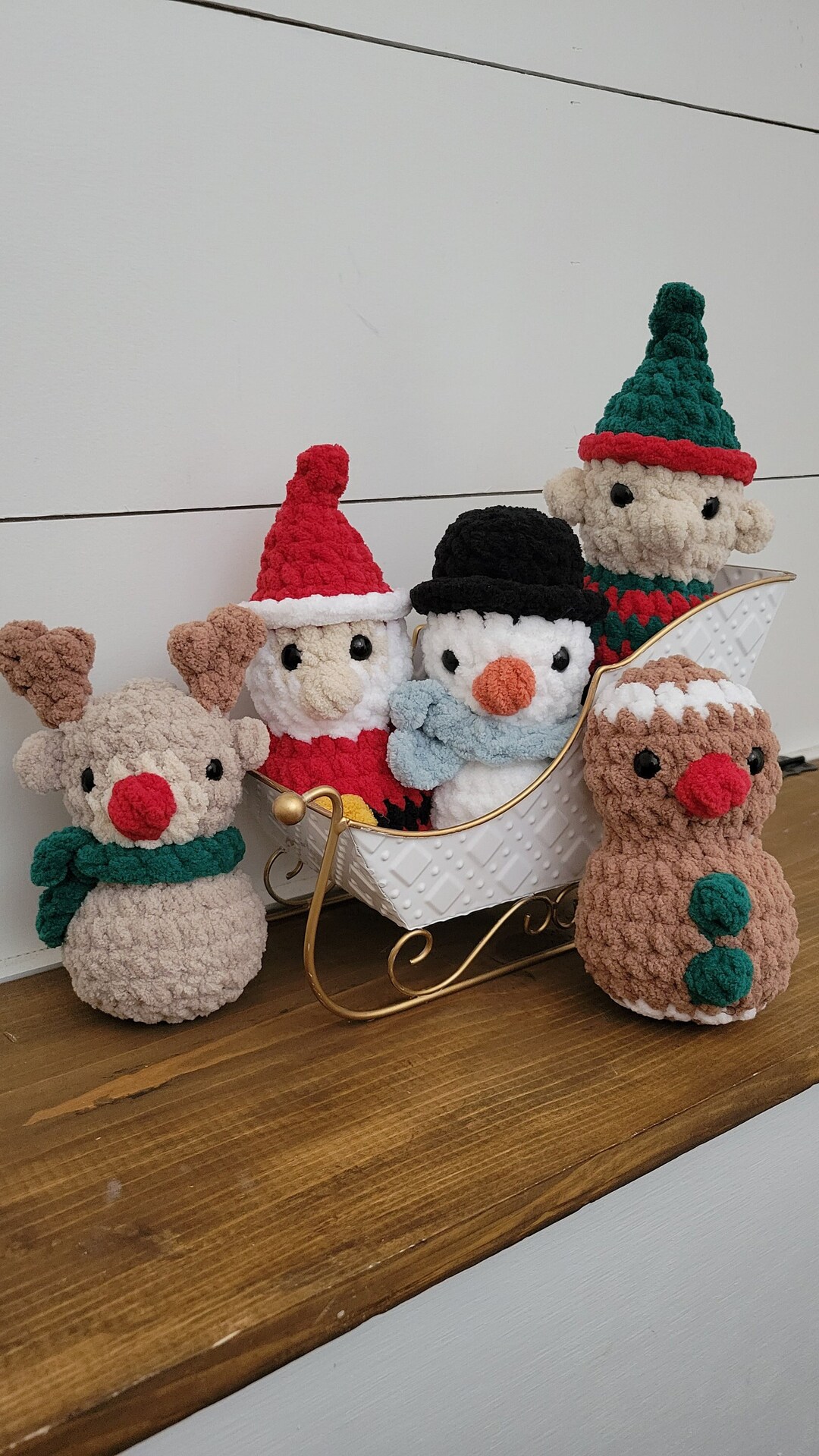 Christmas Buddies Crochet Pattern - Etsy