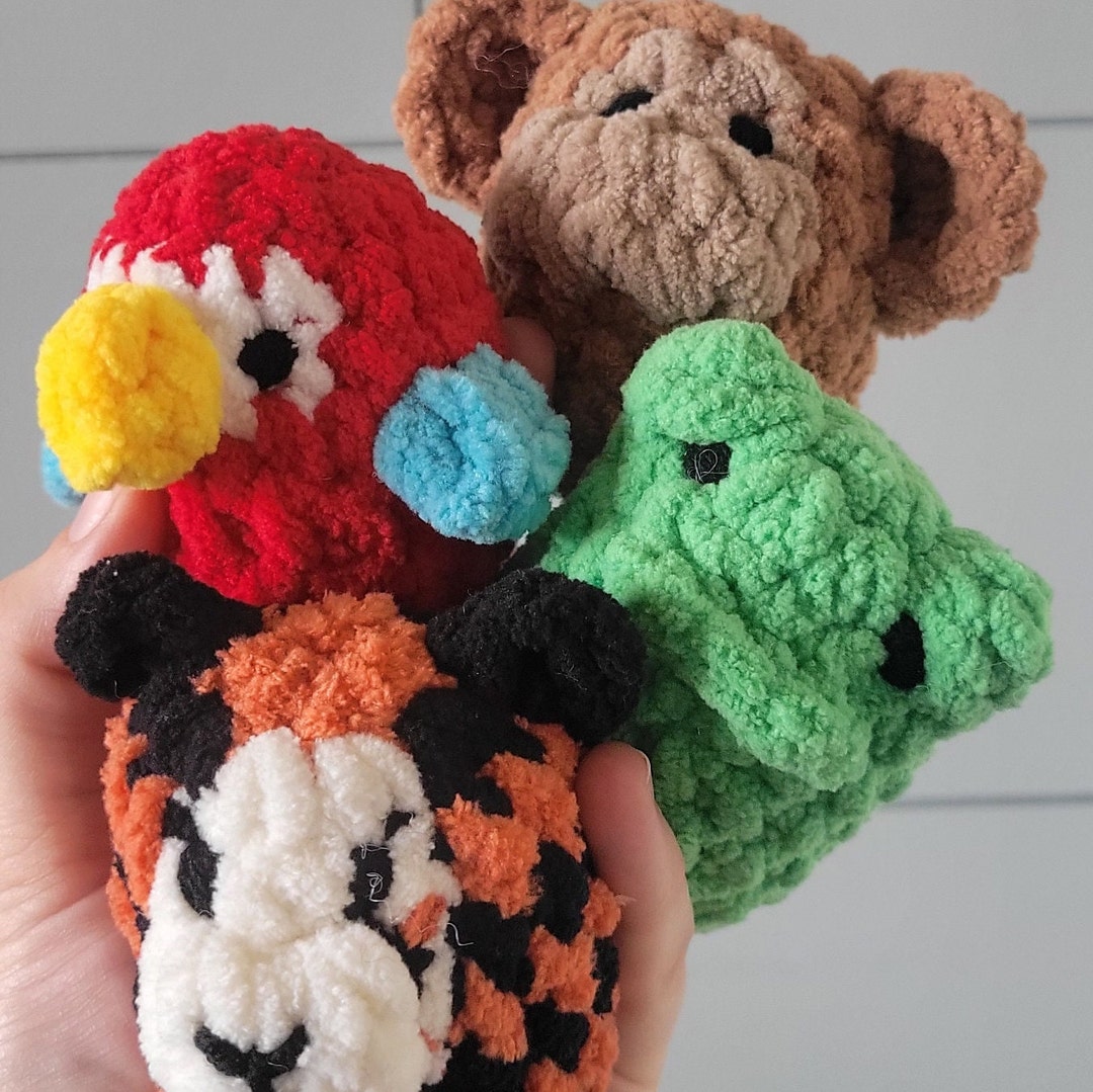 Jungle Pocket Pets Crochet Pattern Download - Etsy