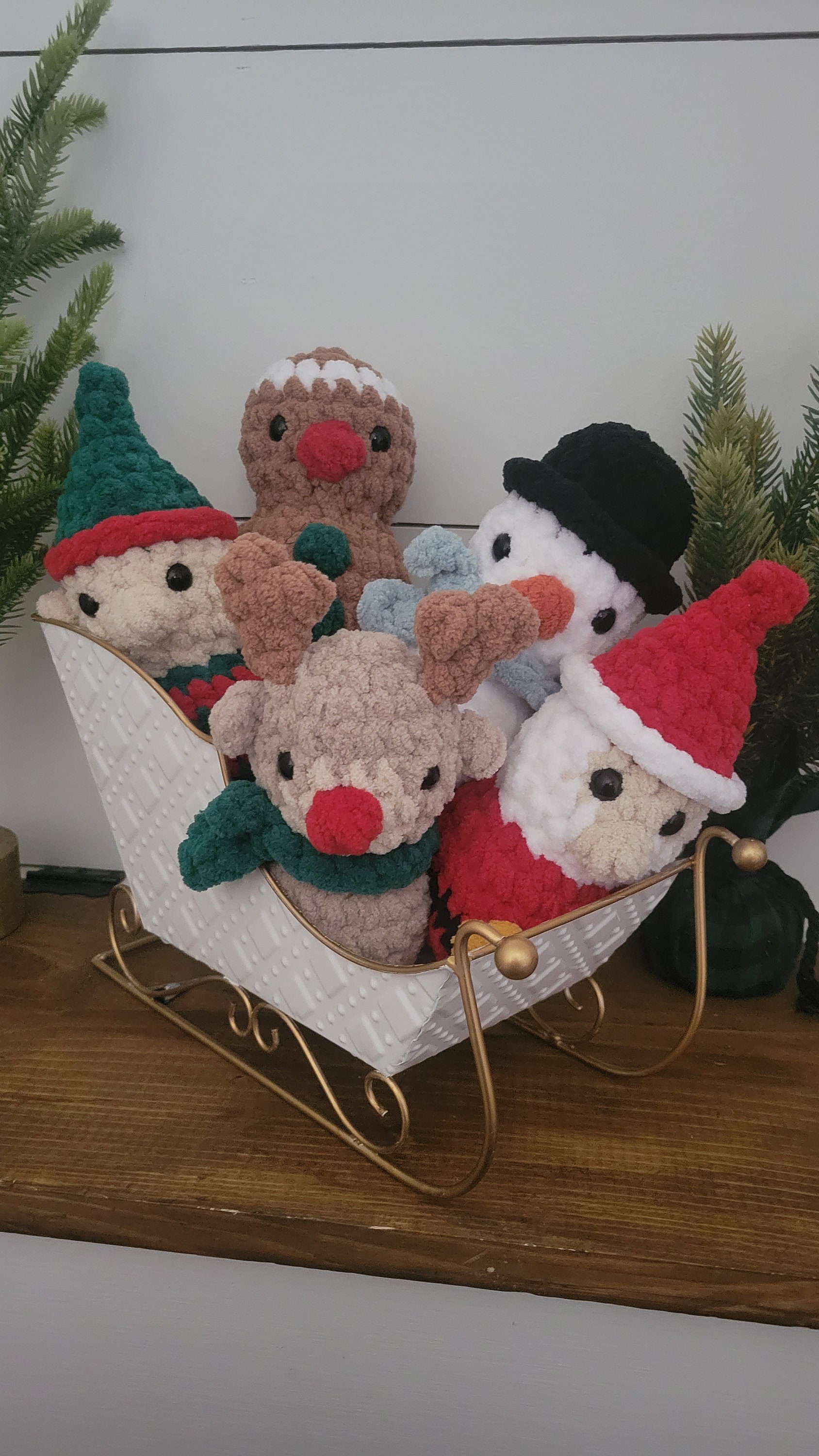 Christmas Buddies Crochet Pattern - Etsy