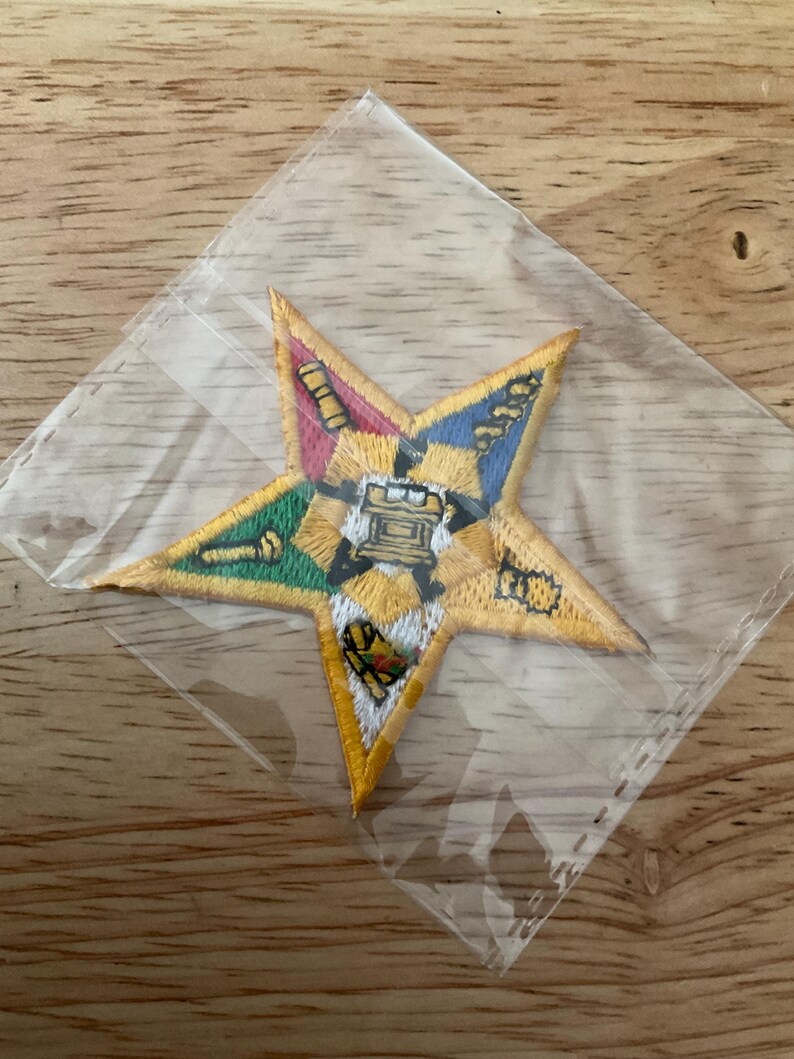 Order of the Eastern Star OES Patch: Iron-on or Sew-on - Etsy