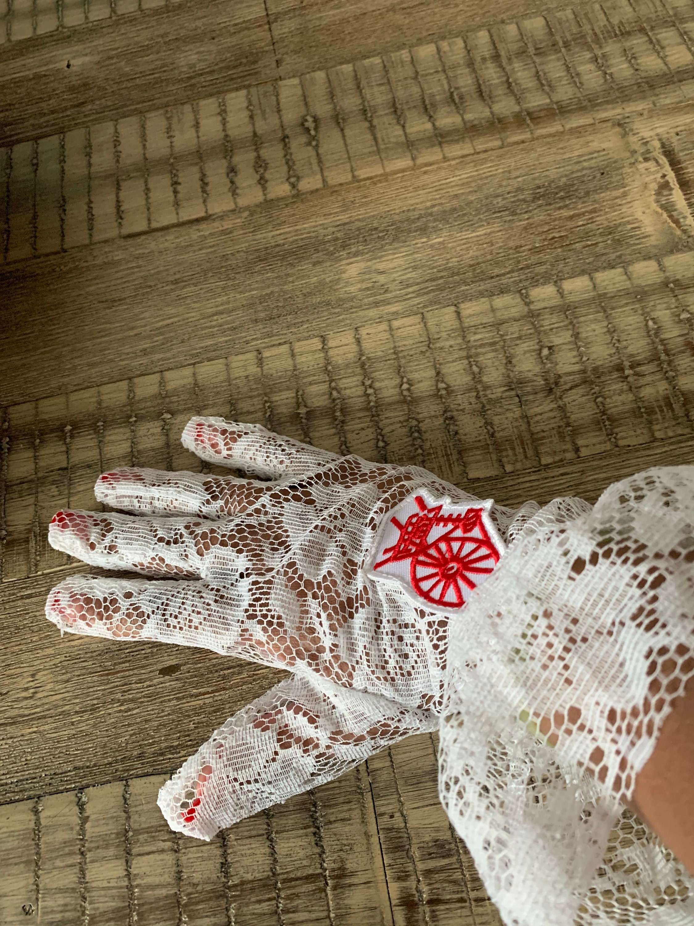 Heroines of Jericho HOJ Lace Gloves - Etsy