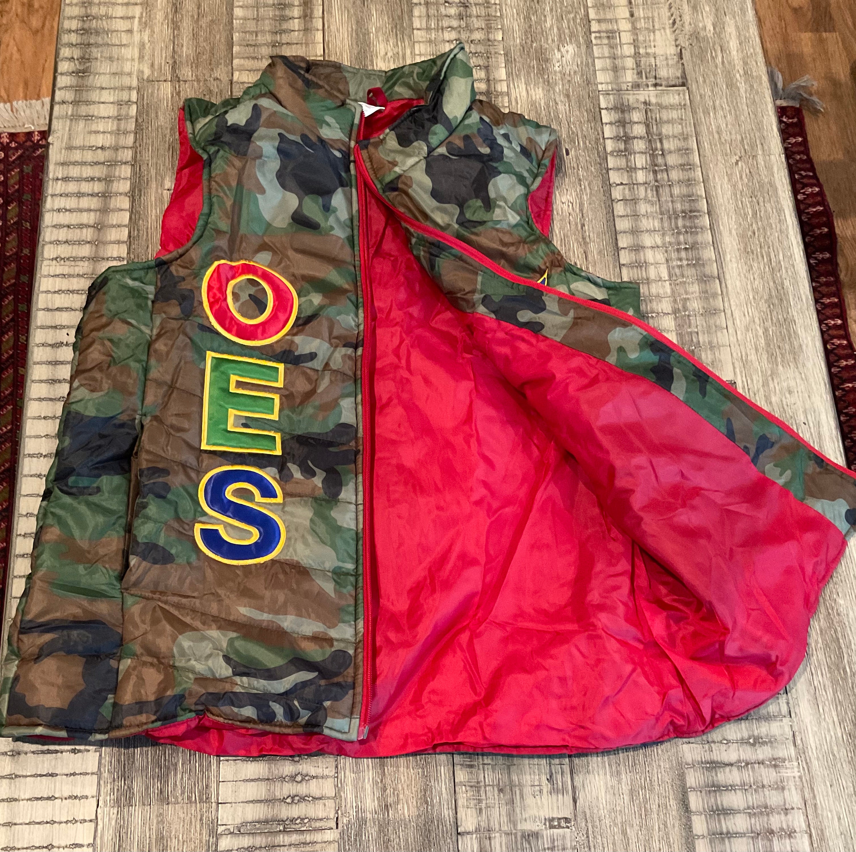 Masonic Order of the Eastern Star Oes Camo Vest ******!! - Etsy