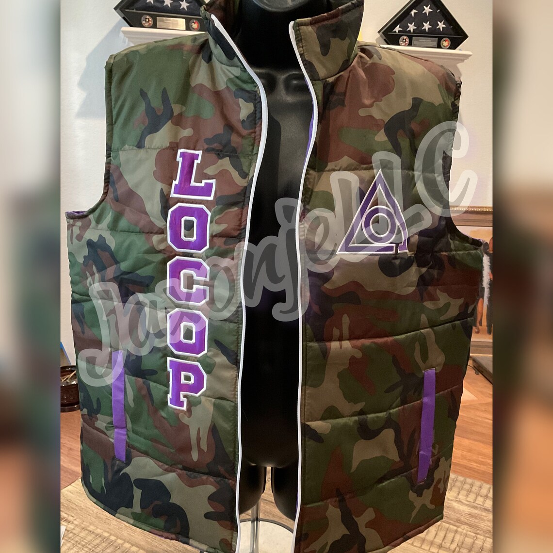 LOCOP Camo Vest Ladies of the Circle of Perfection OES - Etsy