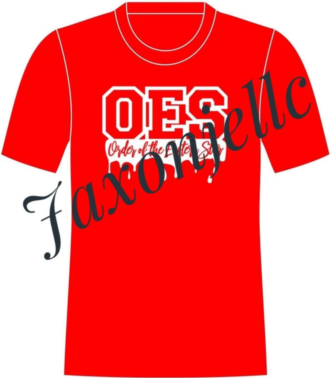 OES Drip Shirt: Order of the Eastern Star Apparel Embroidered Shirt - Etsy