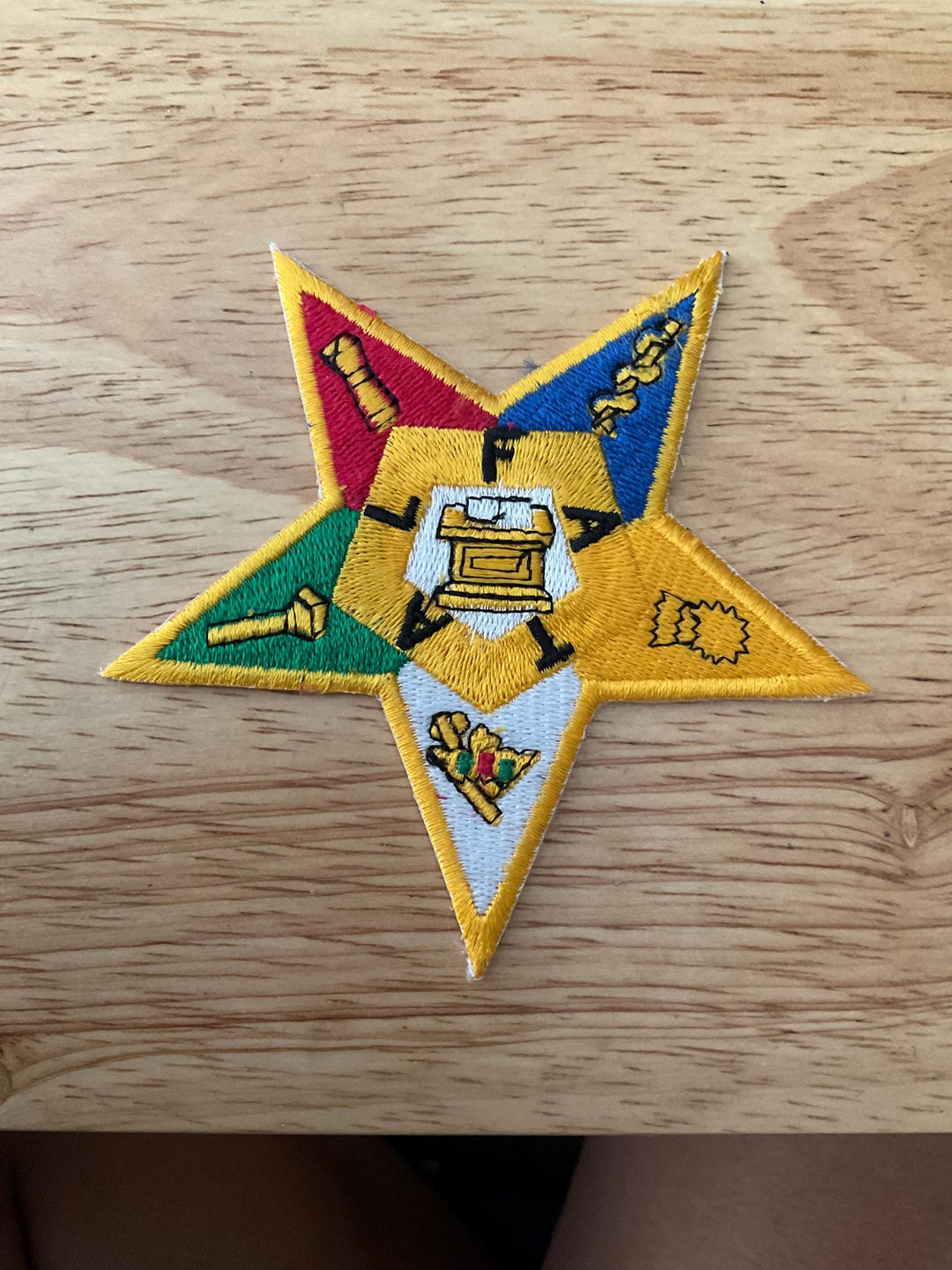 Order of the Eastern Star OES Patch: Iron-on or Sew-on - Etsy