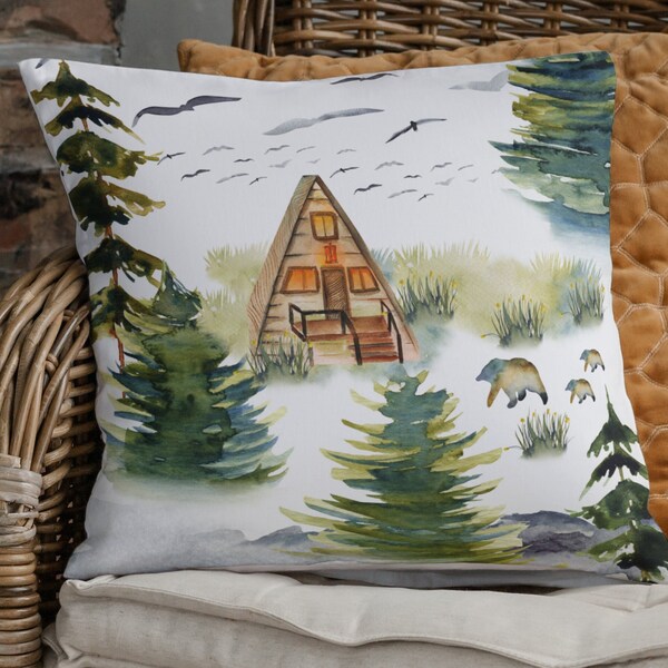 Cabin Throw Pillows - Etsy