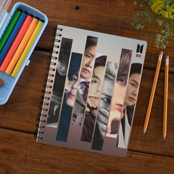 Bts Notebook - Etsy