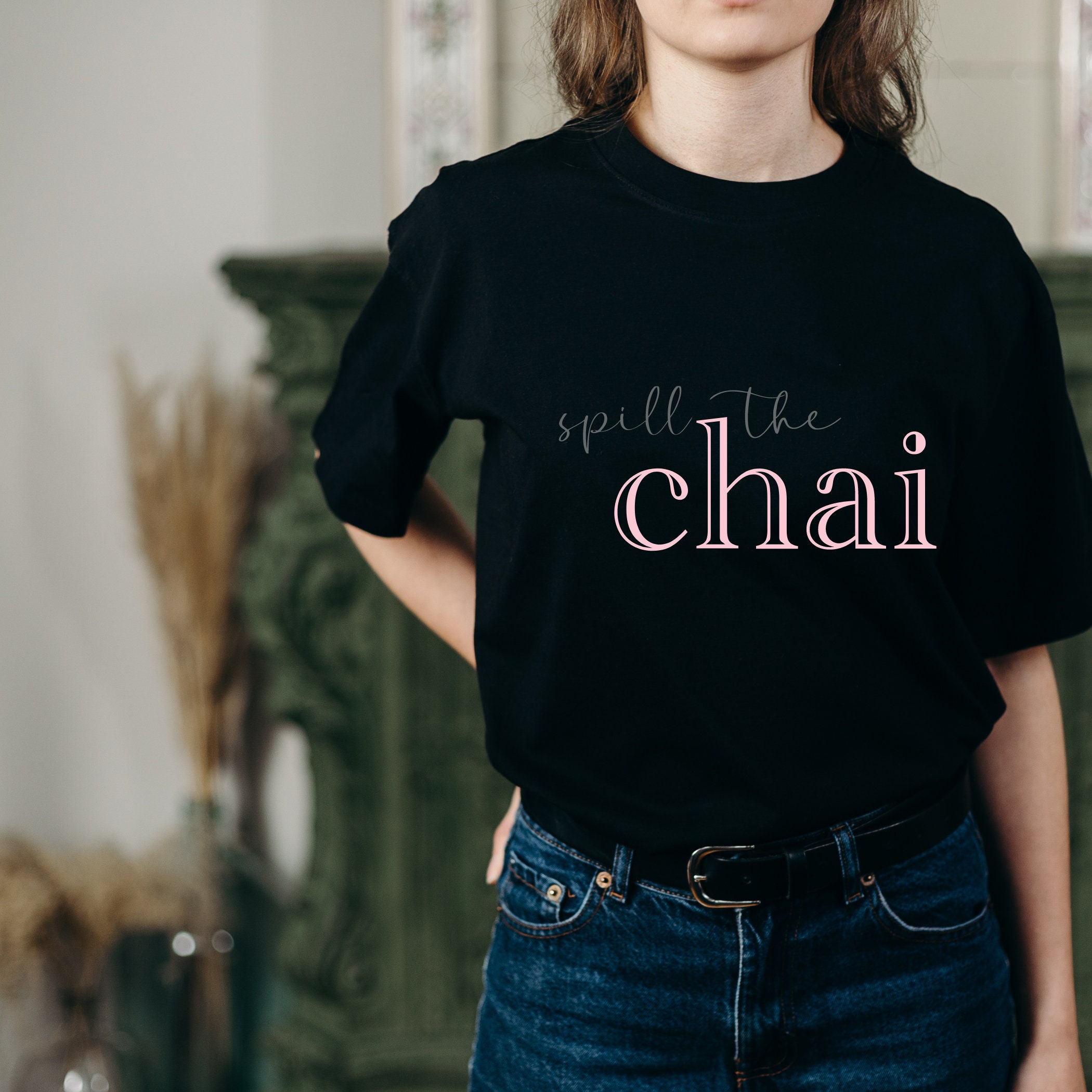 Spill the Chai Chai Tea Gossip Chai SVG Commercial Use - Etsy