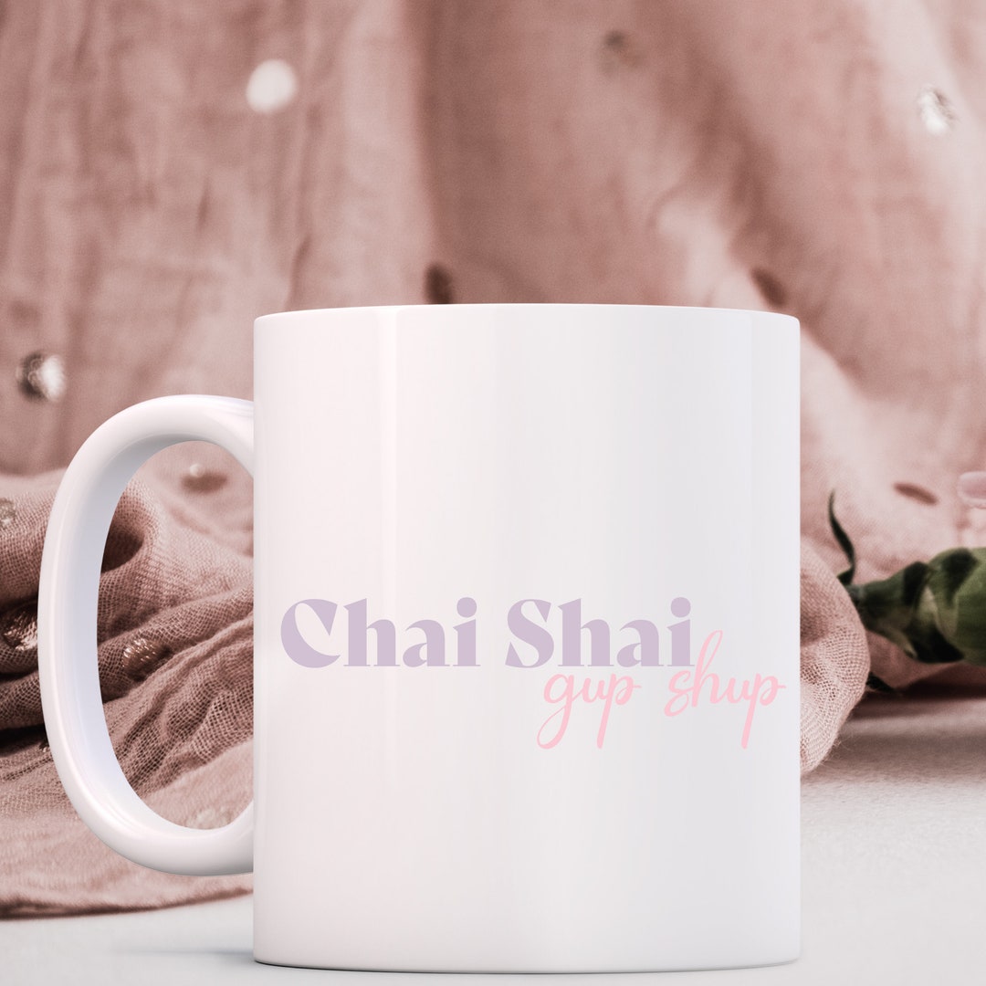 Chai Shai Gup Shup SVG | Chai Tea Pastel SVG | SVG Commercial Use - Etsy