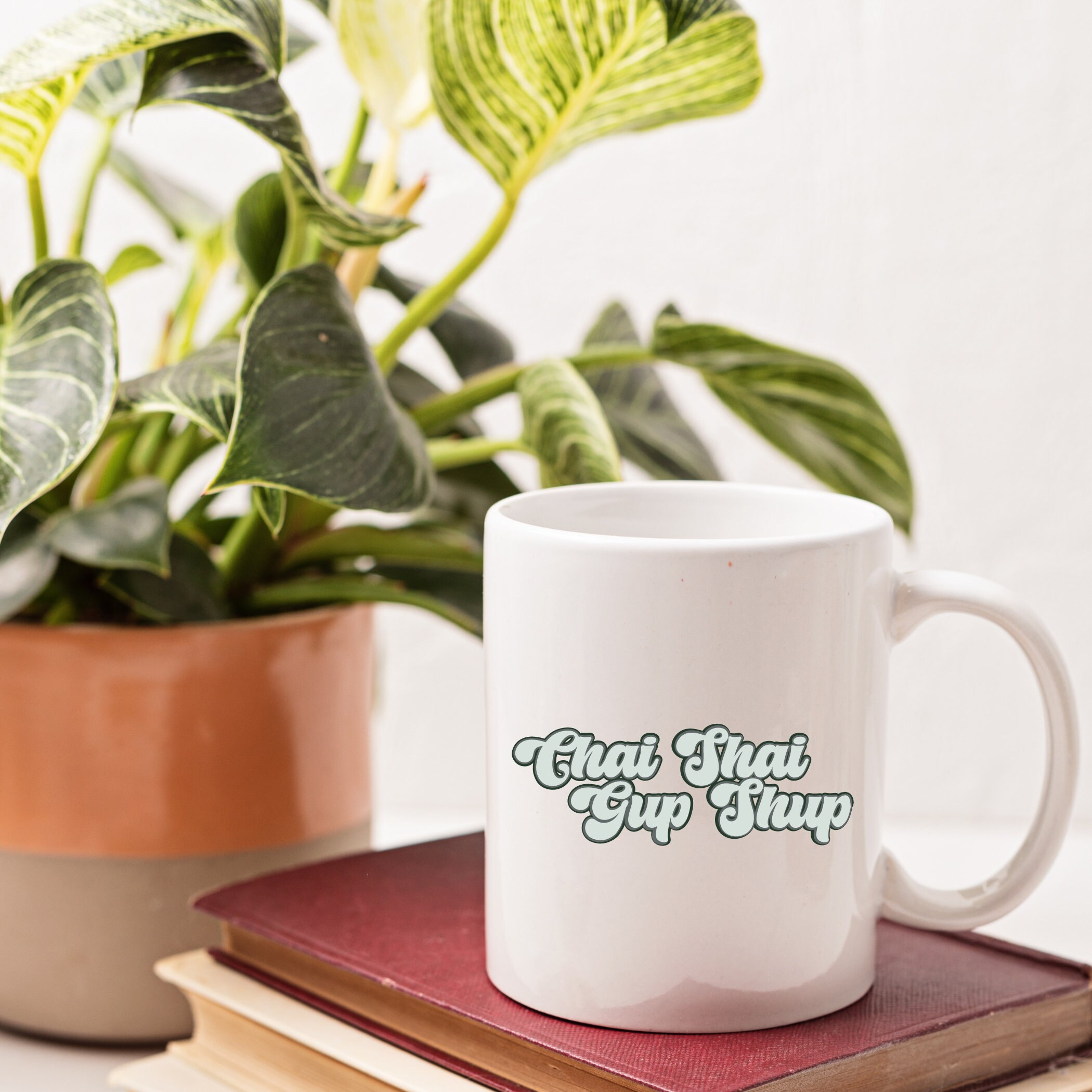 Chai Shai Gup Shup SVG Chai Tea SVG Retro Chai Shai Gup Shup SVG ...