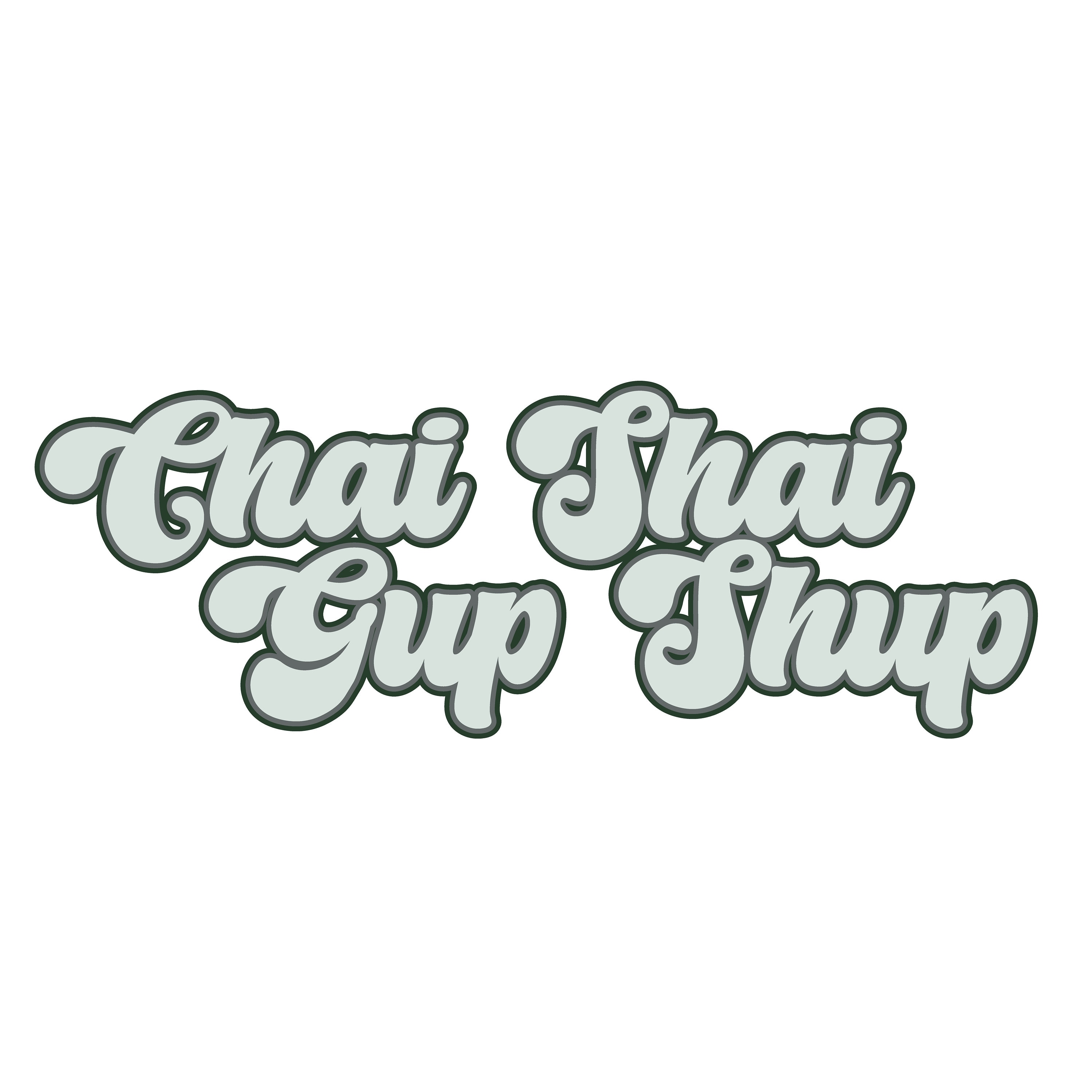 Chai Shai Gup Shup SVG Chai Tea SVG Retro Chai Shai Gup Shup SVG ...