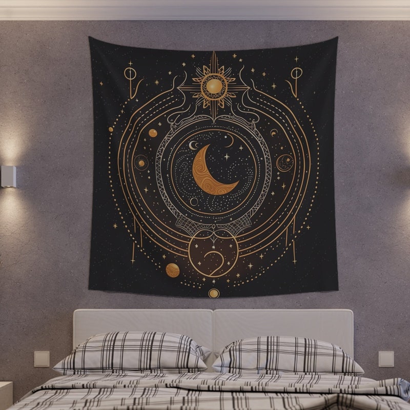 Moon Phase Tapestry - Etsy