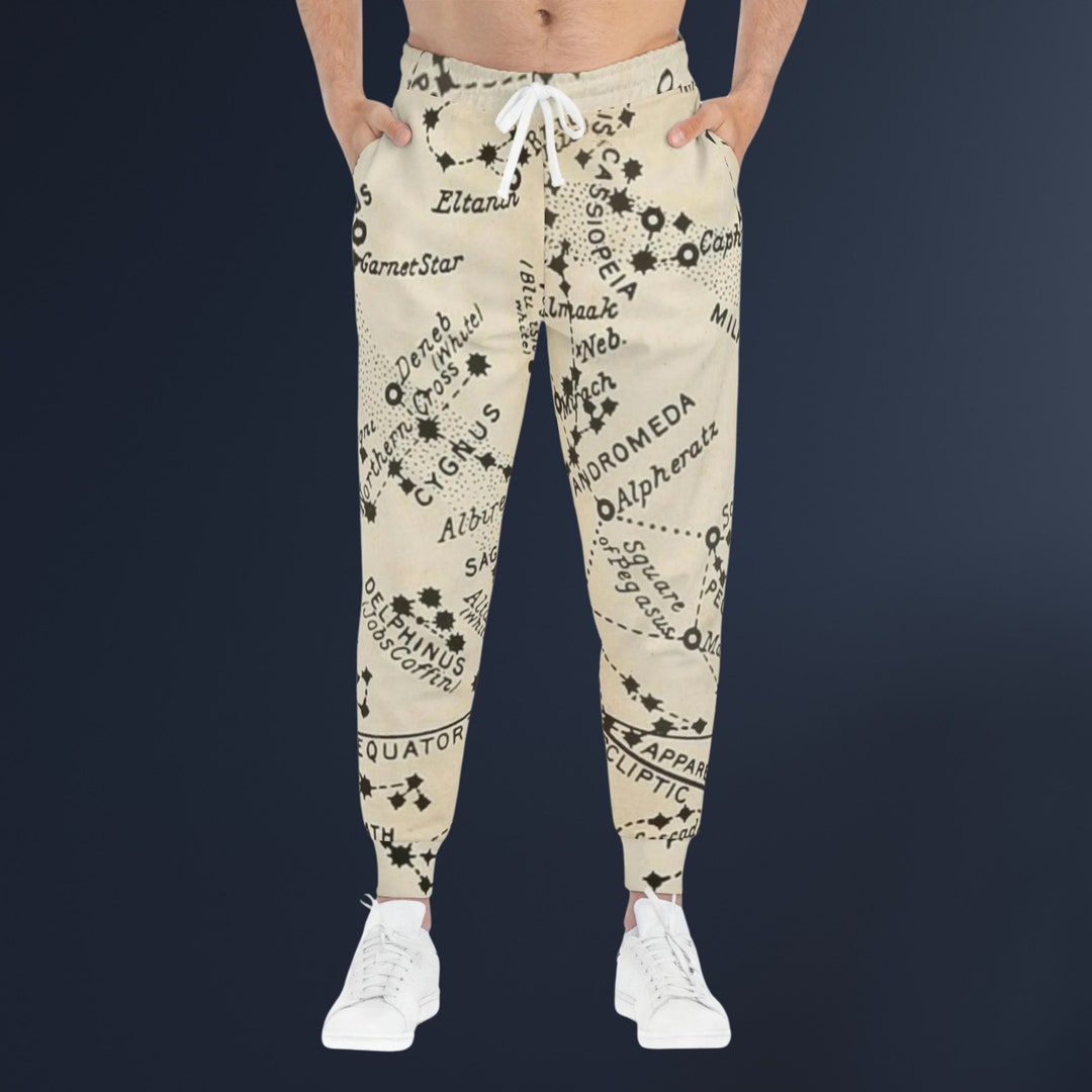 Celestial Zodiac Sign Constellation Joggers Astrology Workout Athletic ...
