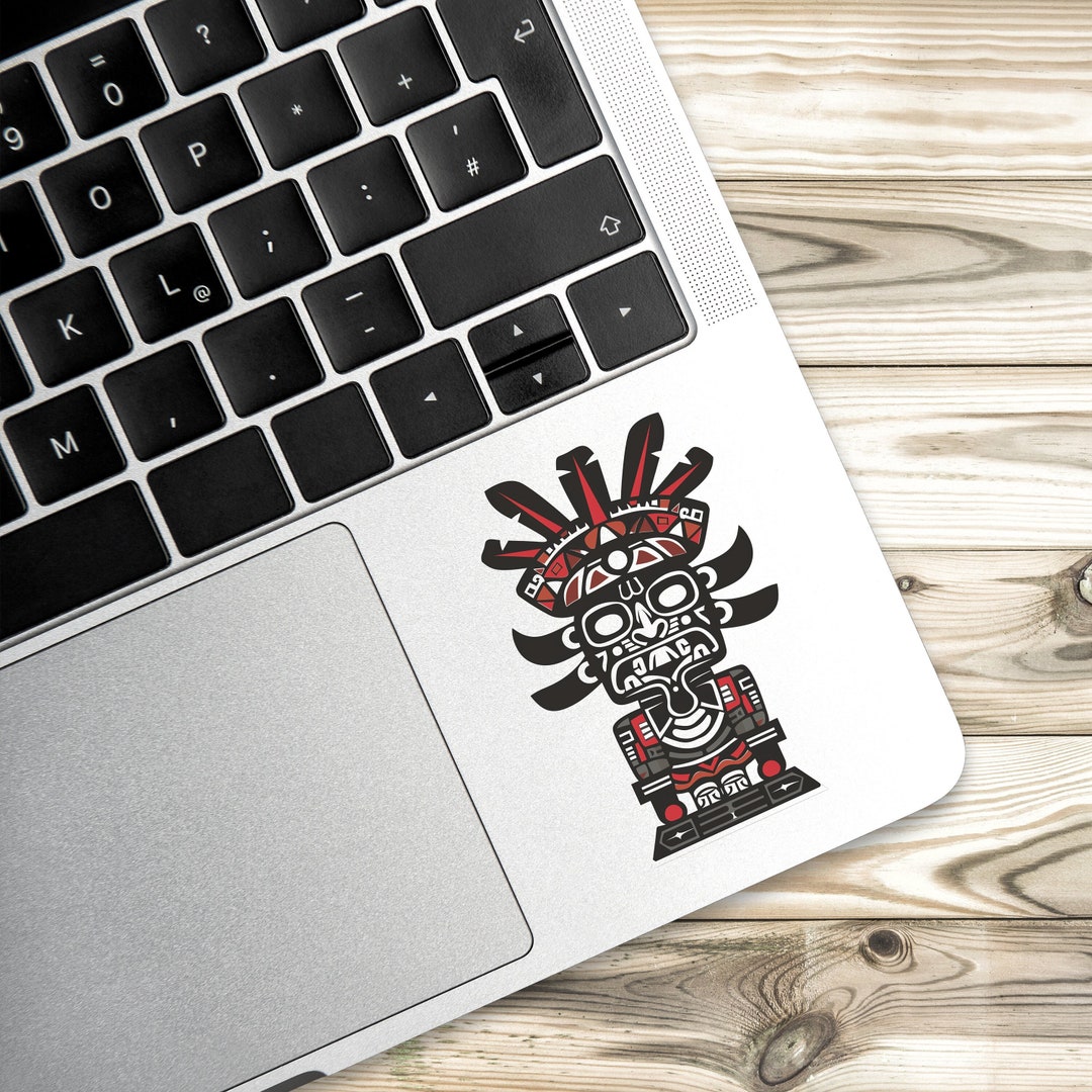 Mayan Figurine Sticker Aztec Art Vinyl Decal Custom Car Decal Boho ...