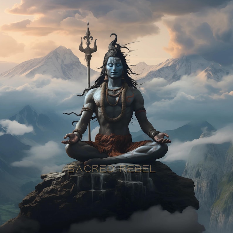 Lord Shiva PNG Shiva High Resolution Shiva Digital Download Spiritual ...
