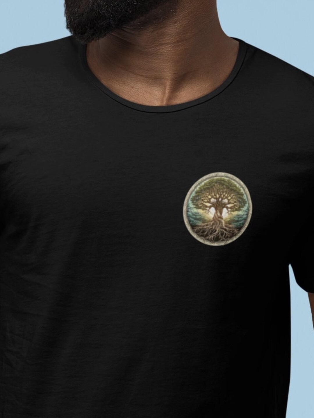 Tree of Life Shirt Tree Curved Shirt Graphic Tee Nature Lover Shirt ...