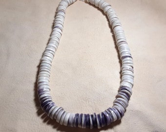 Wampum Bead Necklace - Etsy