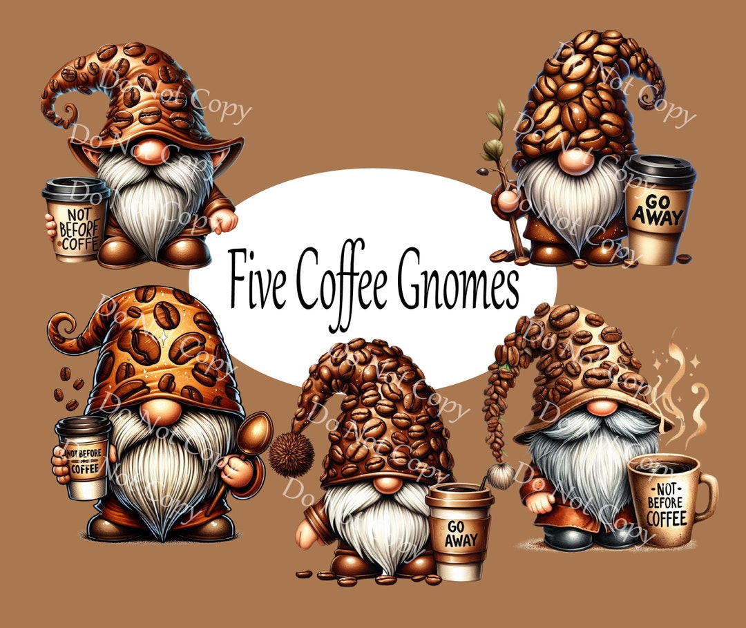 Coffee Gnomes Bundle - Etsy