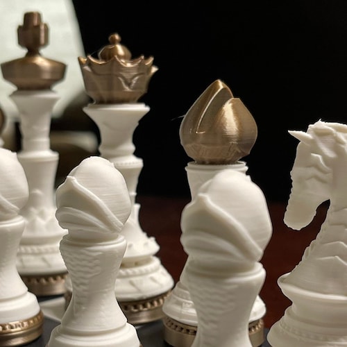 Royal Chess Set 32 Piece Set - Etsy