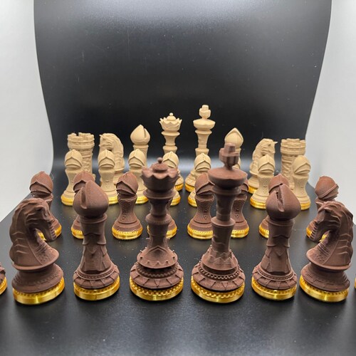 Royal Chess Set 32 Piece Set - Etsy