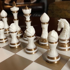 Special Edition Royal Chess Set - 32 Piece Set - Etsy