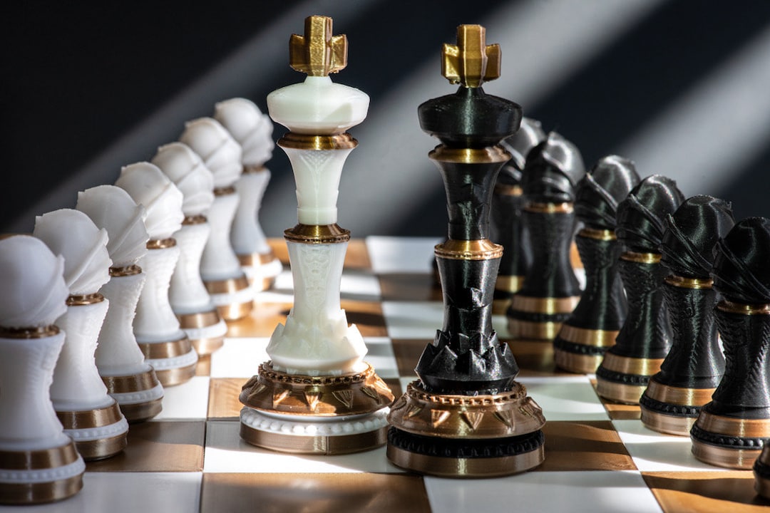 Special Edition Royal Chess Set - 32 Piece Set - Etsy
