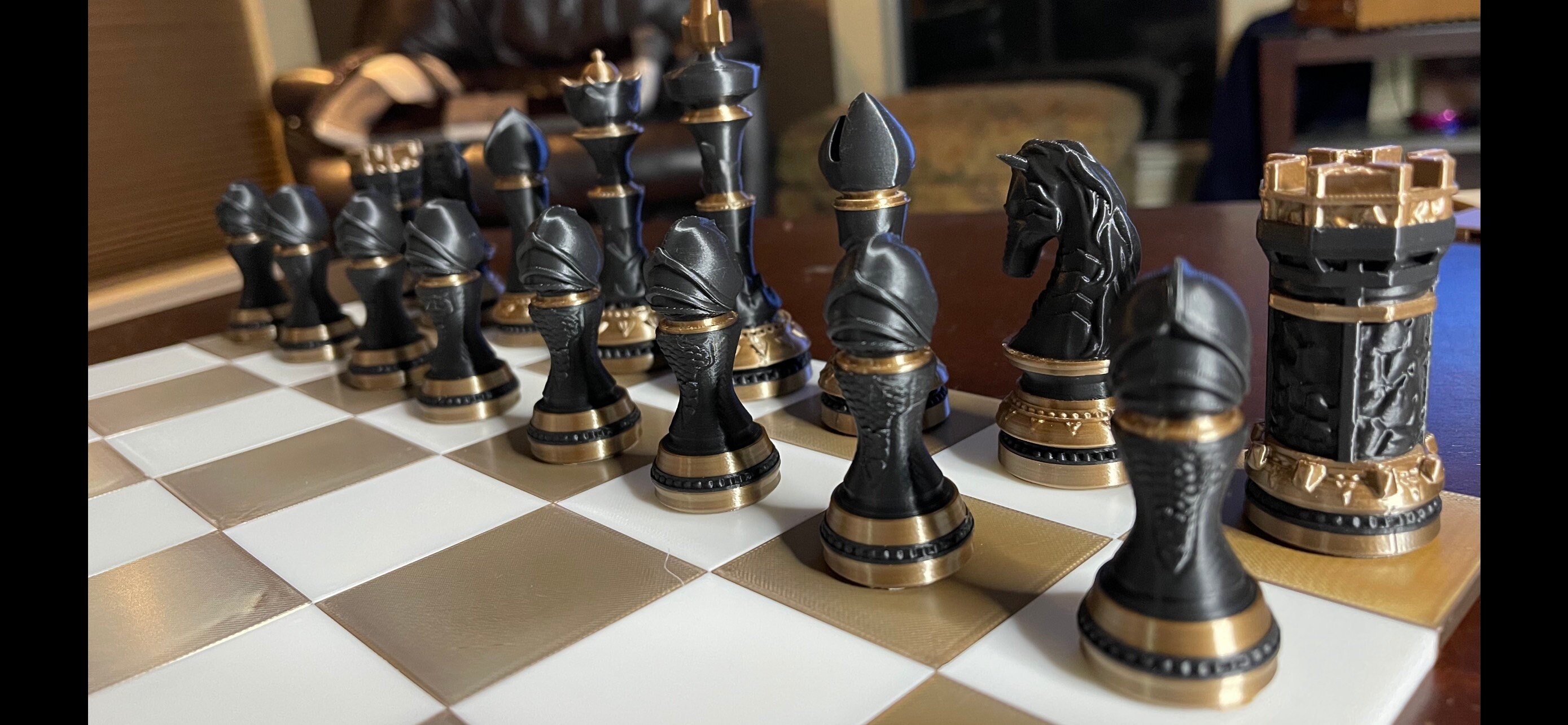 Special Edition Royal Chess Set - 32 Piece Set - Etsy