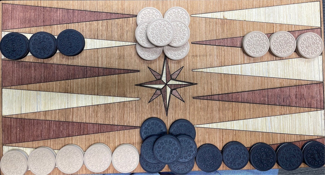 Backgammon Disc Set 3D Printed 30 Piece Set 44.5mm X 11mm - Etsy