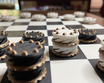 Checkers Set - 3D Printed 24 Piece Set for Your Board. - Etsy