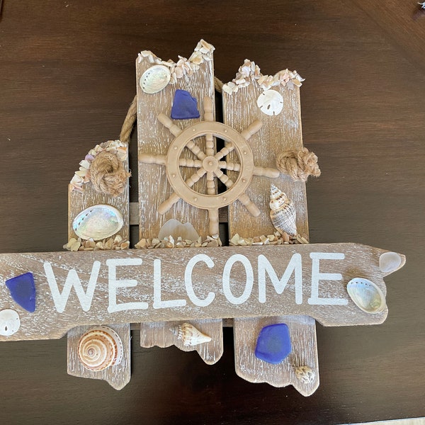 Sea Glass Sign - Etsy