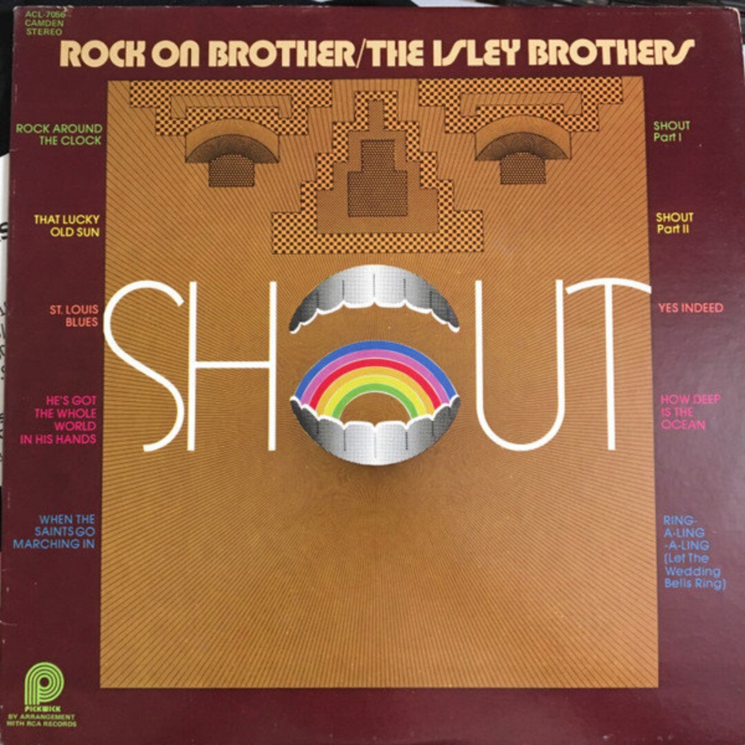 The Isley Brothers Shout Album Vinyl Record LP - Etsy Australia