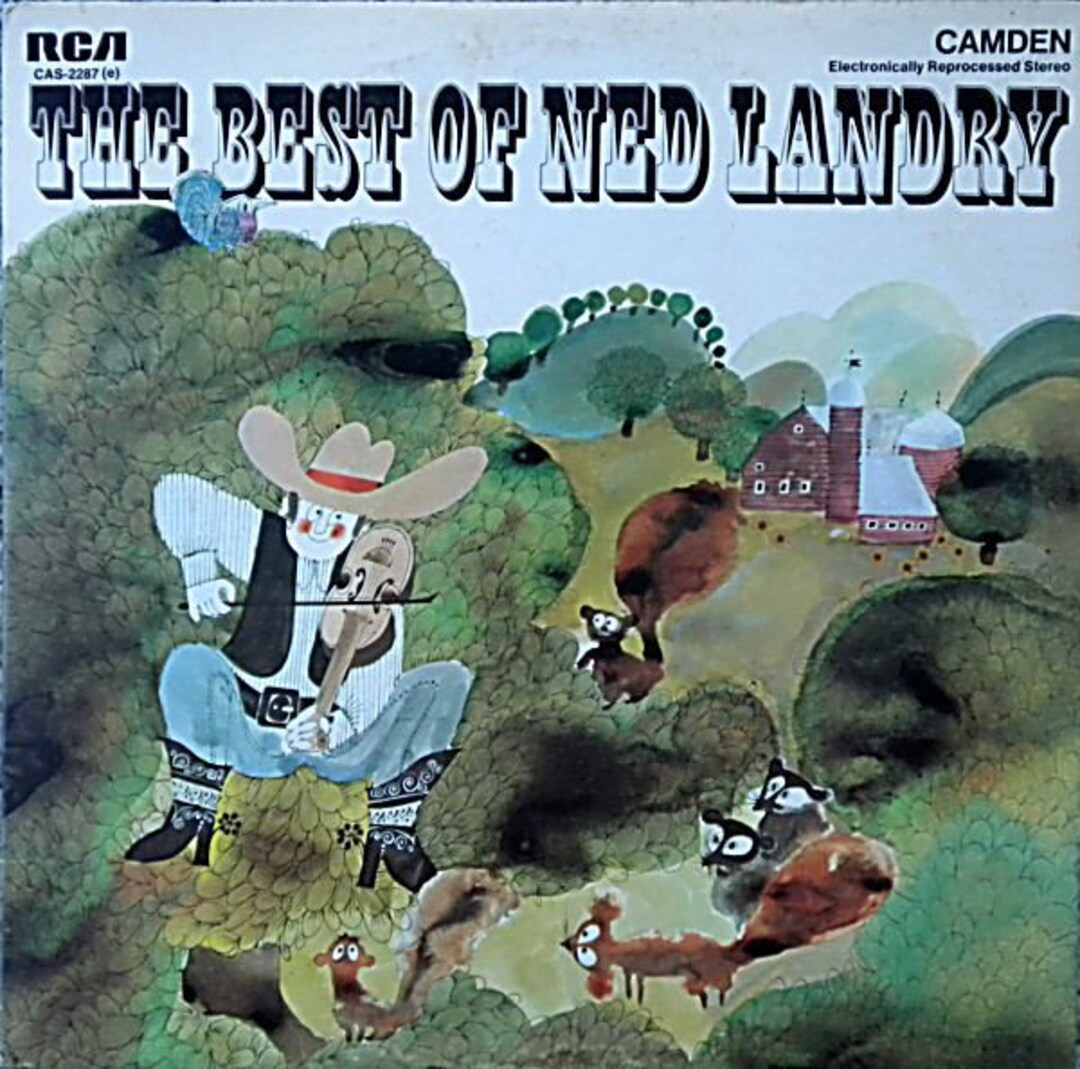 Ned Landry the Best of Ned Landry Vinyl Record, Album FOLK - Etsy
