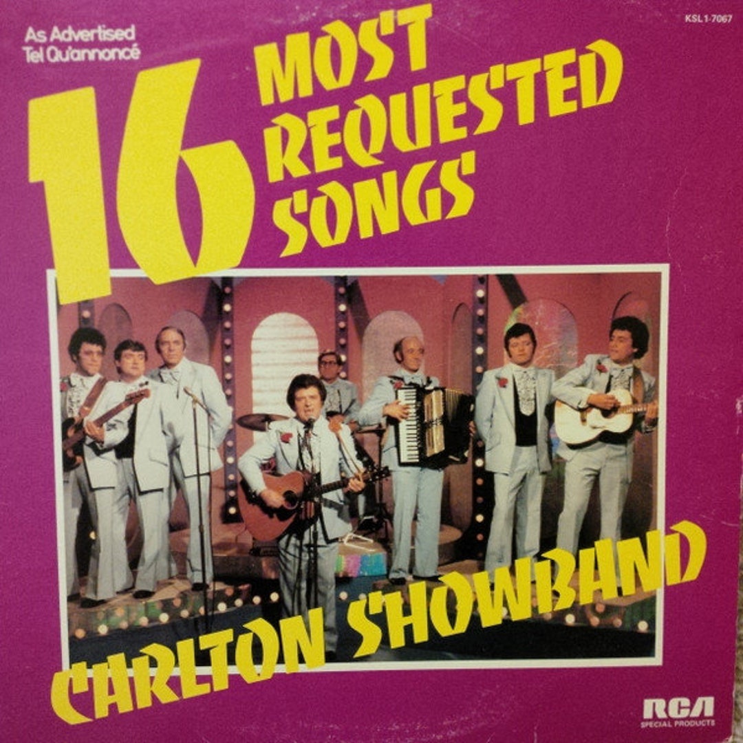 The Carlton Showband – 16 Most Requested Songs Vinyl Record, Album FOLK ...