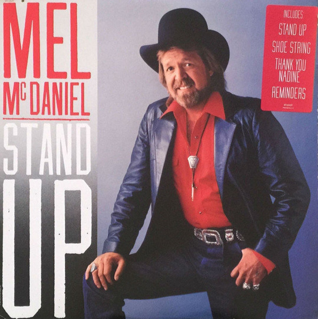 Mel Mcdaniel – Stand up Album, Record, Vinyl Country - Etsy