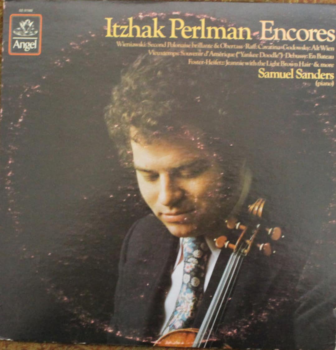 Itzhak Perlman – Encores Album Record, Vinyl Classical - Etsy