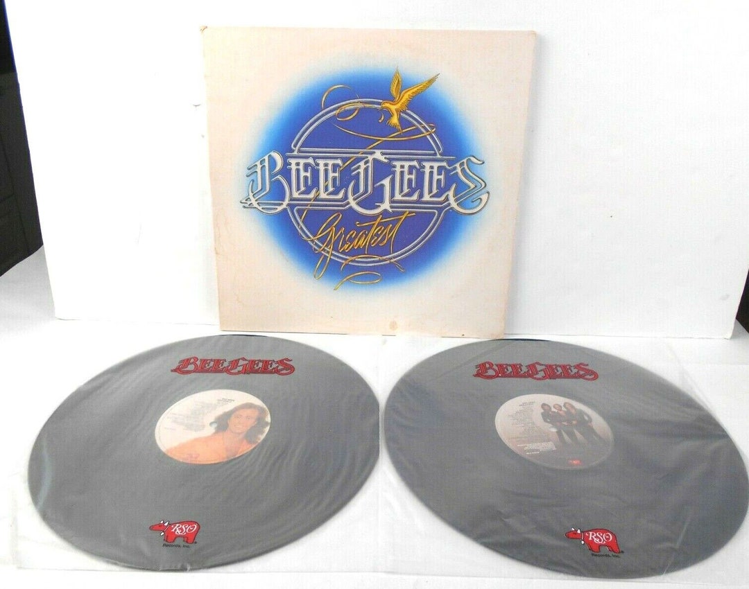 Bee Gees Greatest DOUBLE Vinyl Record Album LP Rock EXCELENT - Etsy