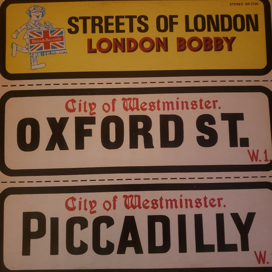 London Bobby Streets of London Vinyl Record, Album POP - Etsy