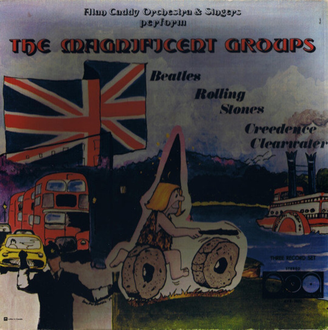 Alan Caddy Orchestra & Singers – the Magnificent Groups Vinyl Record LP ...