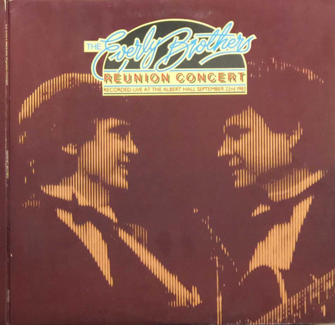 The Everly Brothers* – Reunion Concert Vinyl Record, Album ROCK - Etsy