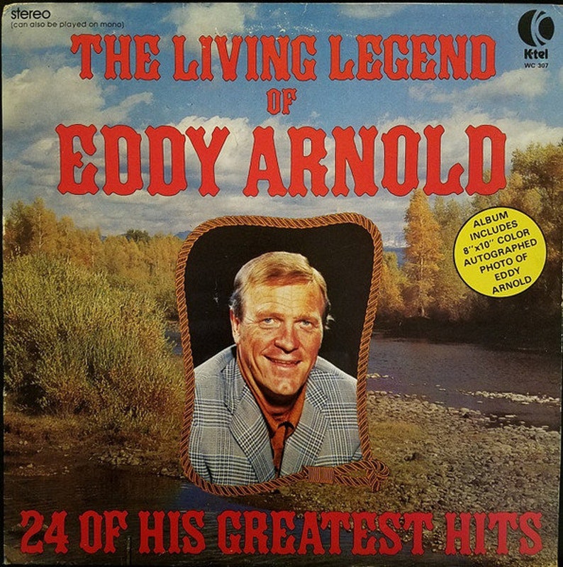 Eddy Arnold the Living Legend of Eddy Arnold Vinyl Record - Etsy