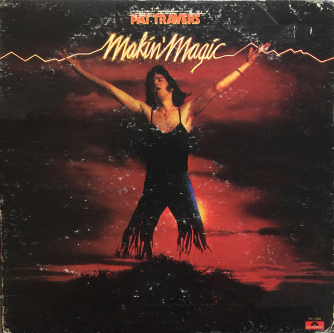 Pat Travers – Makin' Magic Machine Vinyl Record Album LP Rock Excellent ...