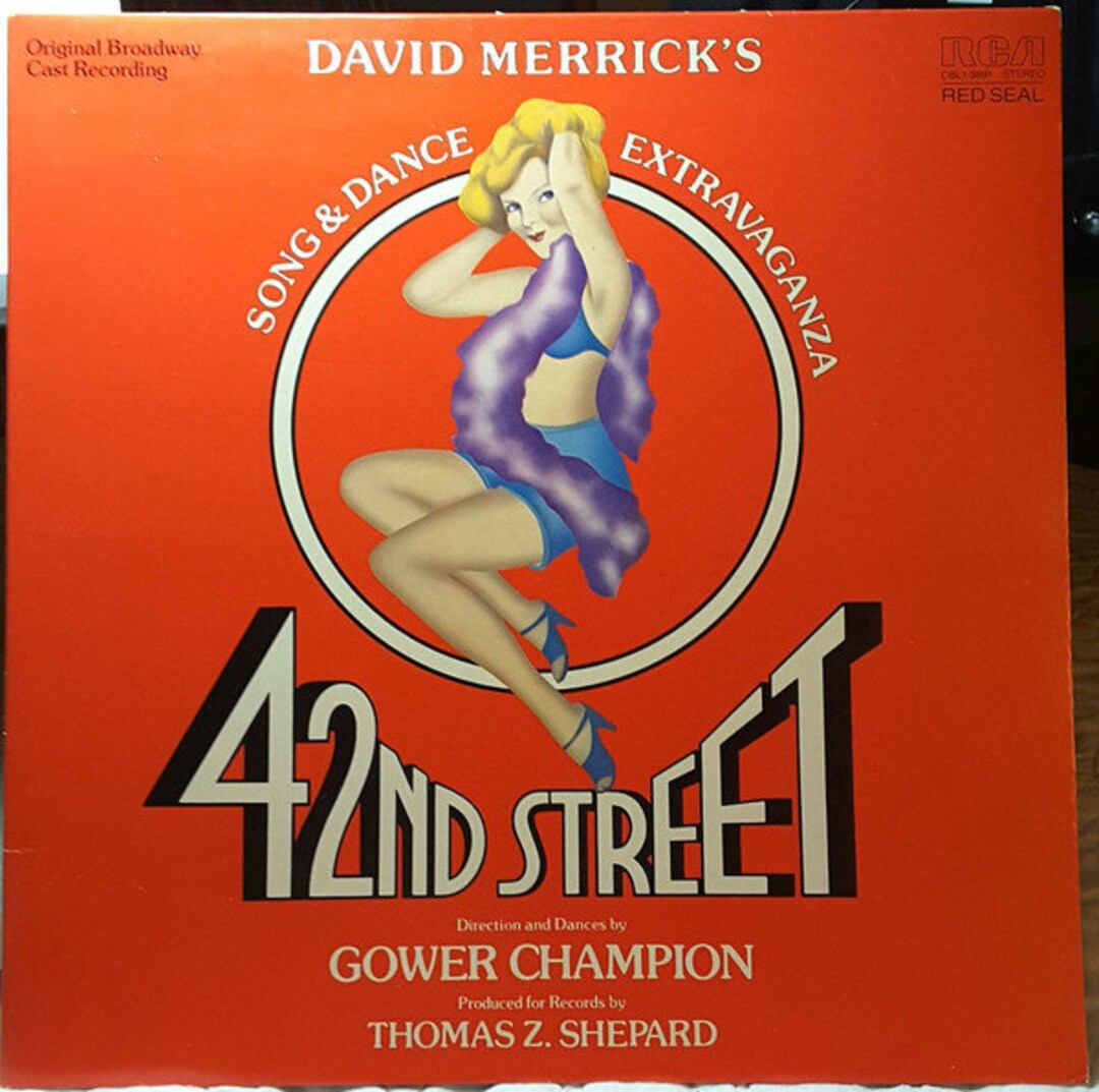 David Merrick Thomas Z. Shepard – 42nd Street Vinyl Record Album LP ...