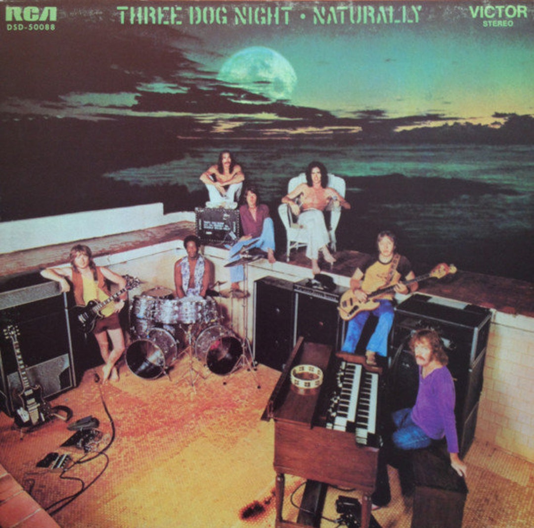Three Dog Night Naturally Vinyl Record Rock - Etsy