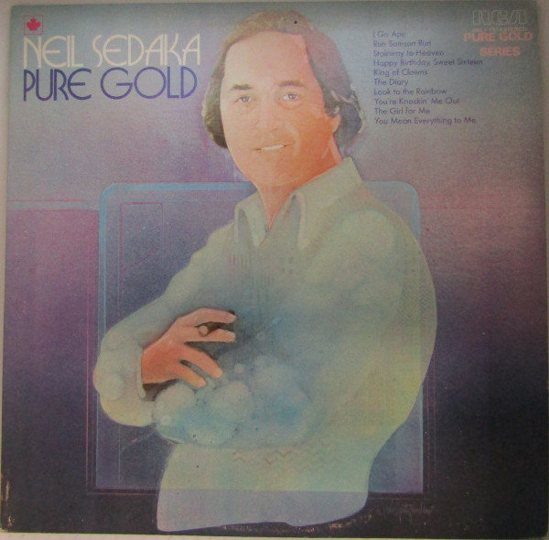 Neil Sedaka – Pure Gold Vinyl Record Album LP POP - Etsy