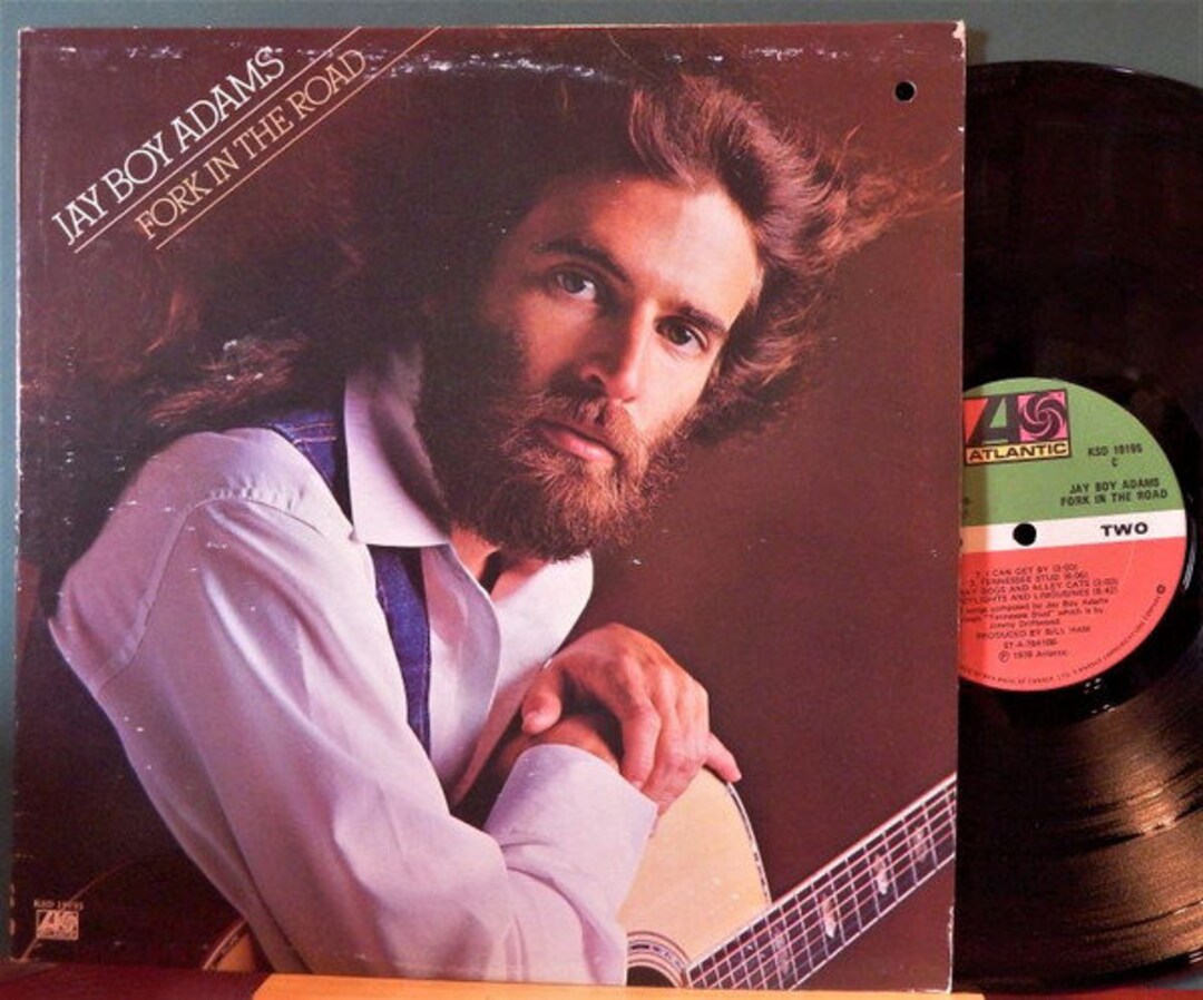 Jay Boy Adams – Fork in the Road Vinyl Record LP - Etsy