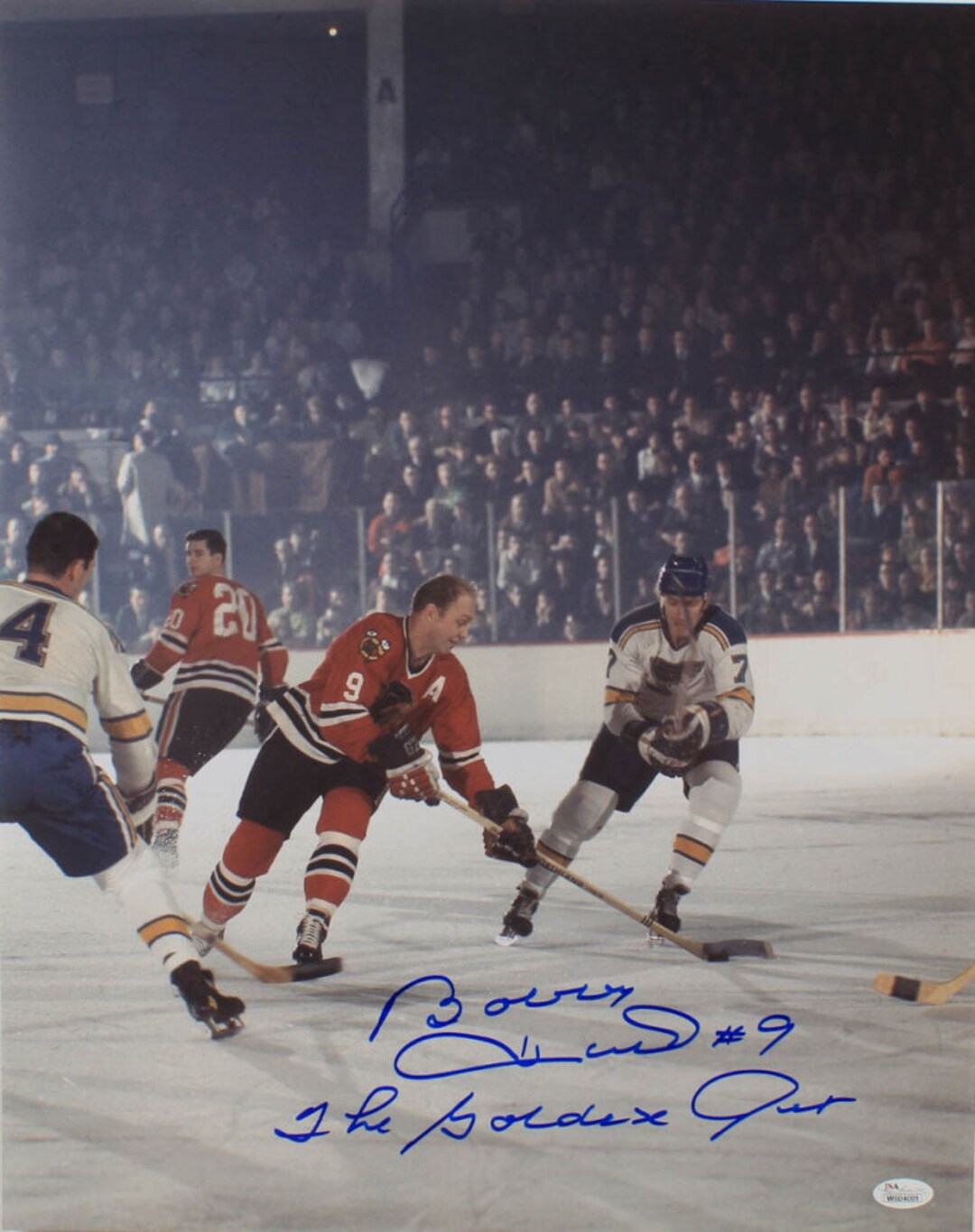 Bobby Hull Signed( Real Autograph) Blackhawks 16x20 Photo Inscribed ...