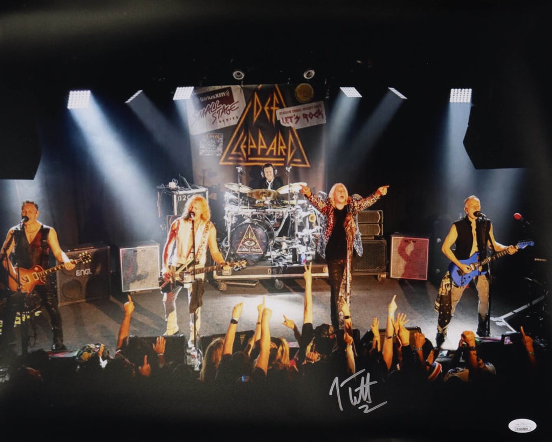 Joe Elliott Signed (real Autograph) Def Leppard 16 by 20 Photo - Etsy